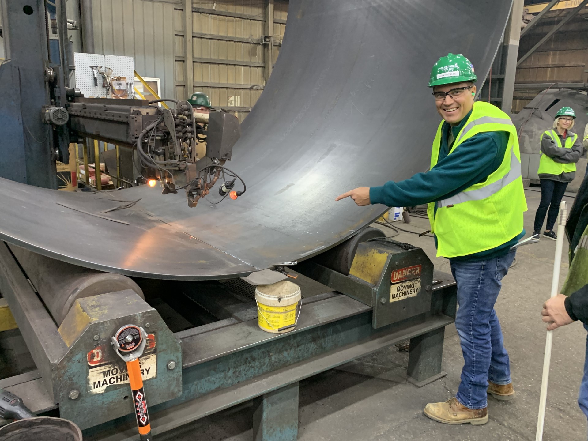 Rep. Niemerg Gets First-Hand Look at NUCOR Skyline Steel Plant in ...
