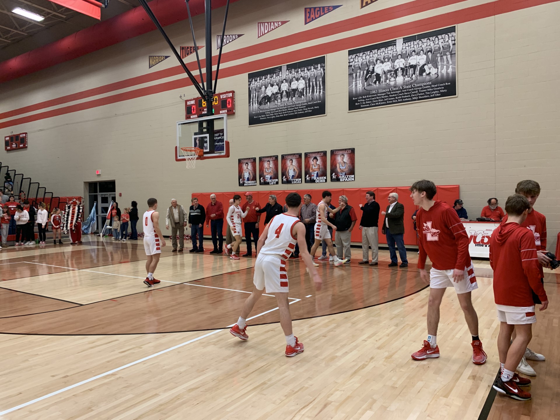 Rep. Niemerg Honors 1974 Basketball Champs at Lawrenceville High School ...